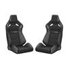 Corbeau Sportline RRX Reclining Seat - Black W/ Black Insert 55010