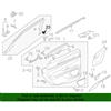 Mustang Inner Door Belt Weatherstrip Retaining Clip Kit (15-23) W712792 ...