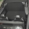 Shrader Mustang Rear Seat Delete - Black (15-26) Convertible
